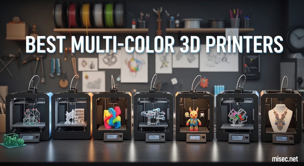 8 Best Multi-Color 3D Printers (June 2026) Tested and Ranked