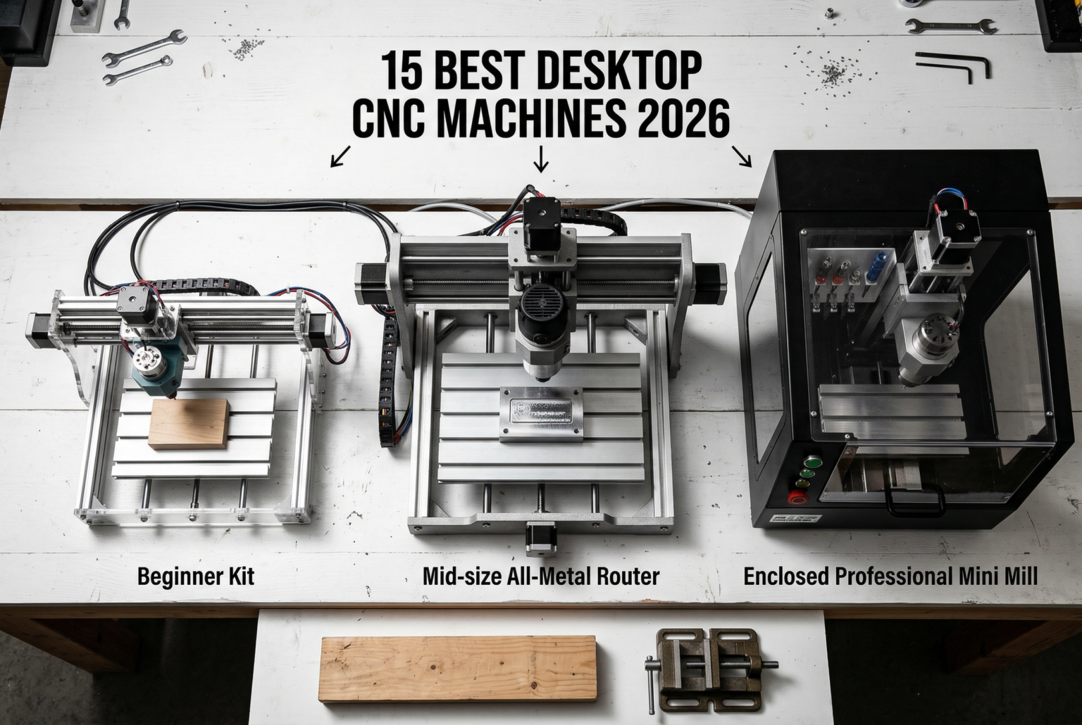 15 Best Desktop CNC Machines (April 2026) - Tested and Reviewed