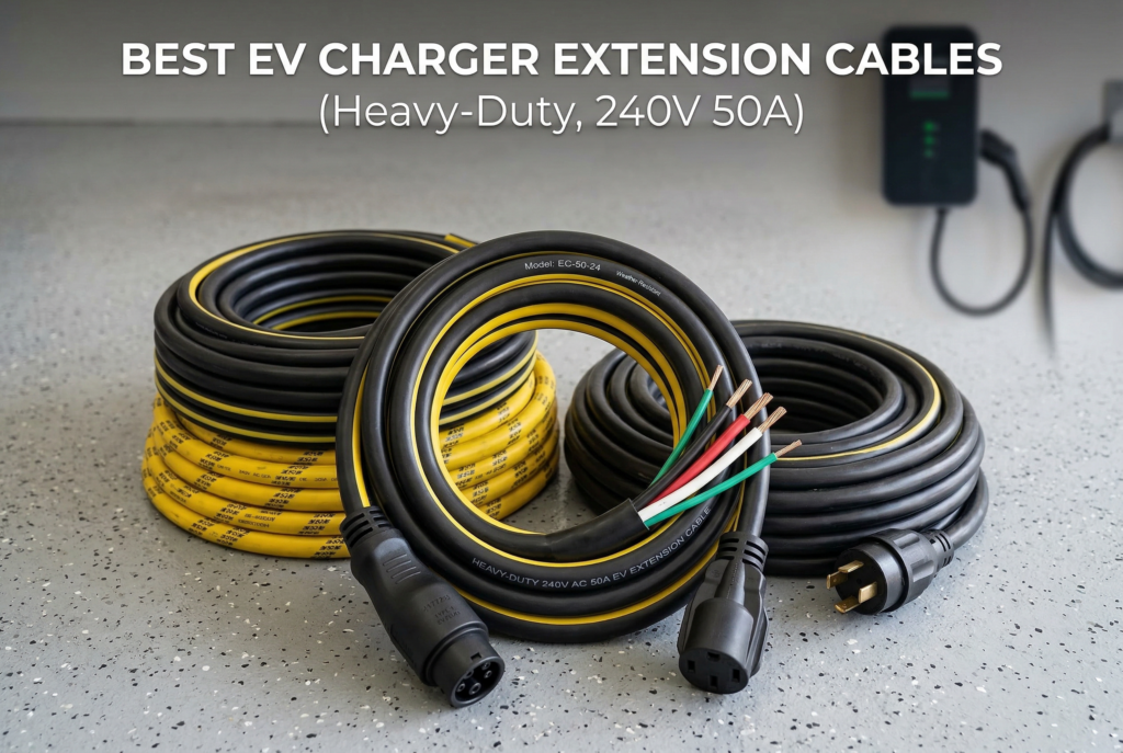 8 Best EV Charger Extension Cables (March 2026) Expert Reviews