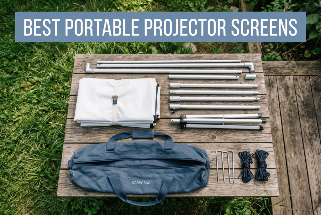 15 Best Portable Projector Screens (May 2026) Expert Reviews