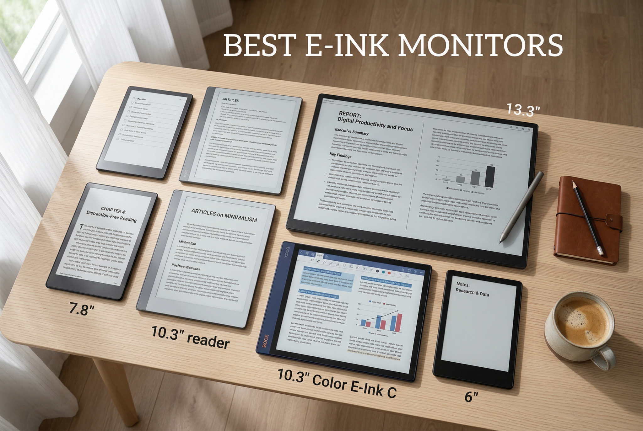 14 Best E-Ink Monitors (May 2026) Complete Buyer's Guide