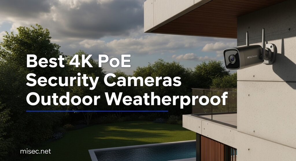 Best 4K PoE Security Cameras Outdoor Weatherproof (2026) Honest Reviews