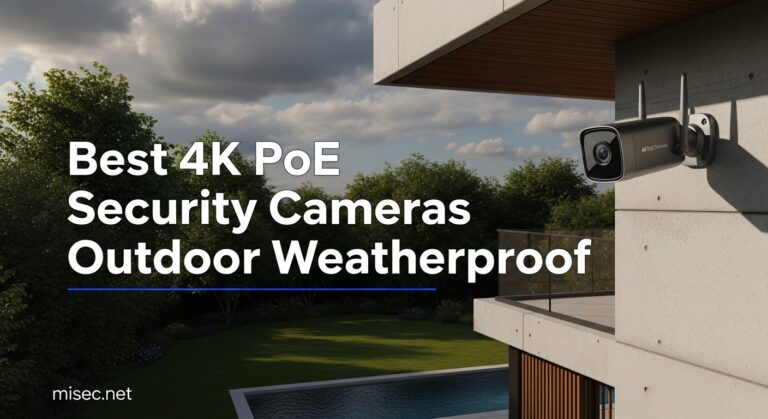 Best 4K PoE Security Cameras Outdoor Weatherproof (2026) Honest Reviews